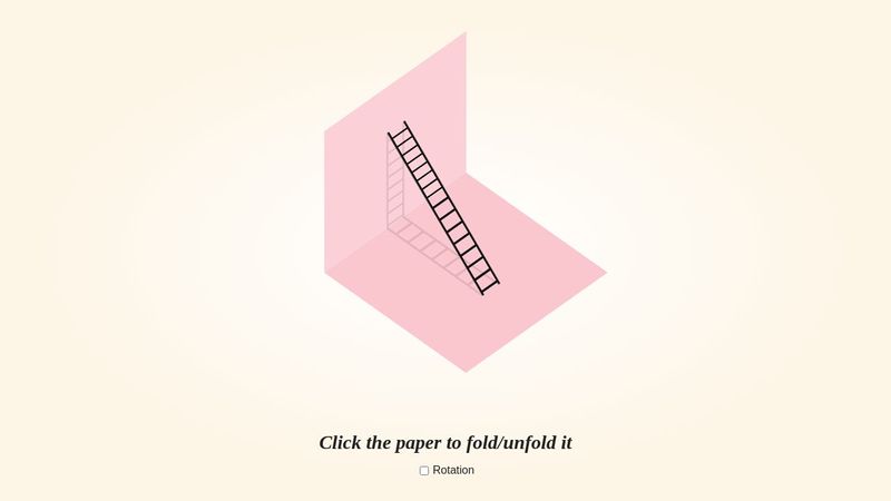 CSS 3D Ladder Illusion