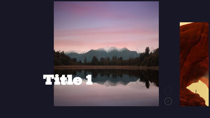 Glide.js animated slider