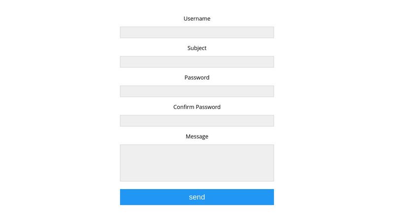 Vue js form validation HTML Css Vue js