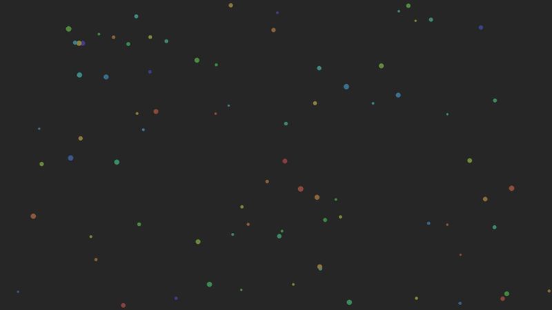 JavaScript - Floating Bubbles