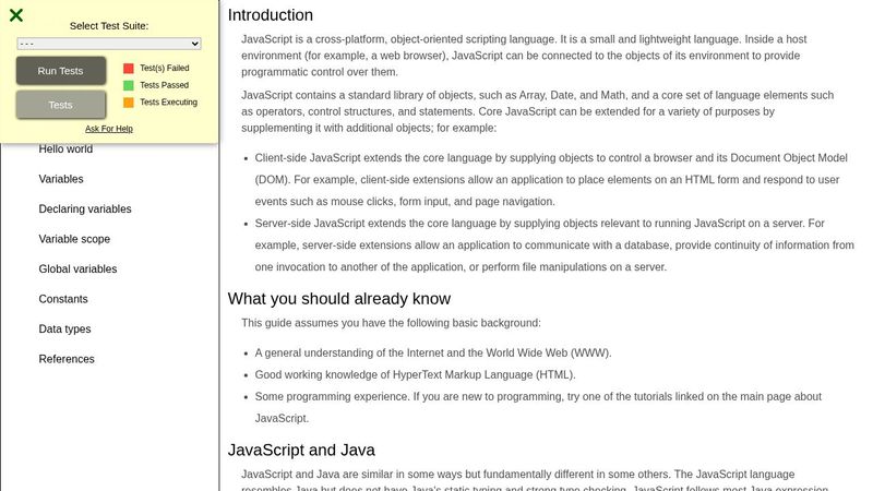 Fork Me! FCC: Technical Documentation Page