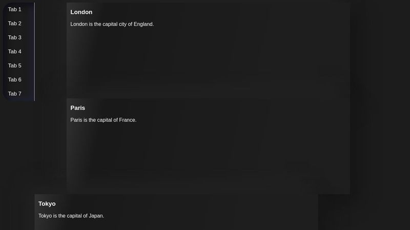 Beautifull Responsive Tabs CSS