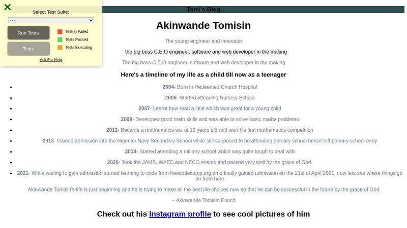 CodePen - A Pen by Akinwande Tomisin