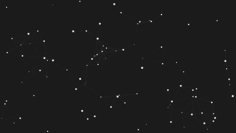 Interactive particle animation