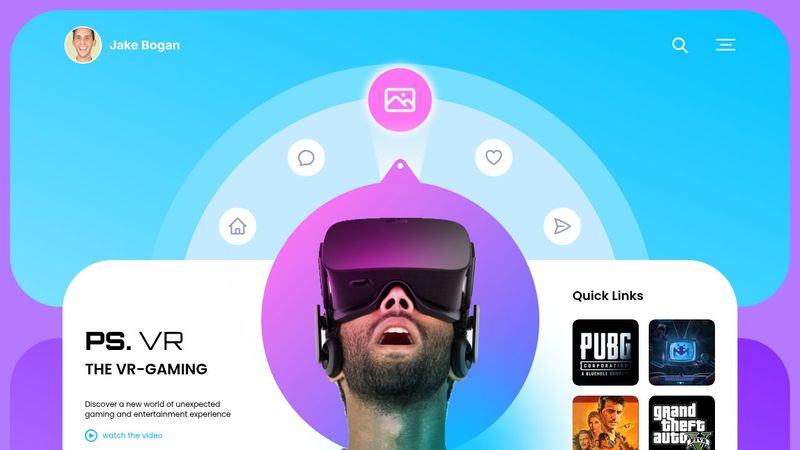 VR Landing Page