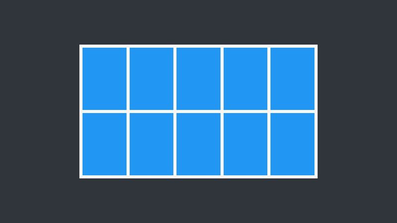 CSS Grid repeat(): 5 simple columns