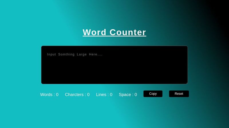 Word counter