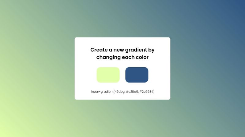 Gradient Color Picker