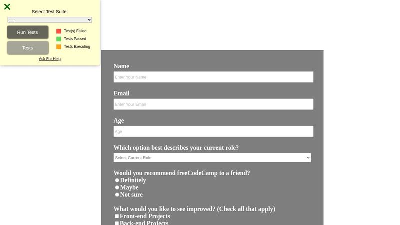 Survey-form-freecodecamp
