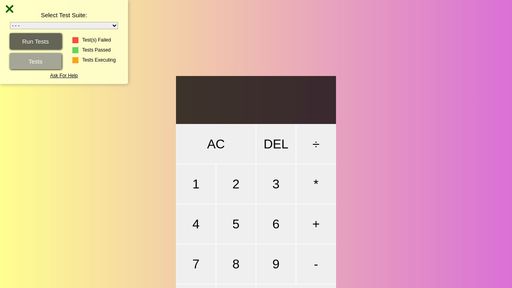 Front End Development Libraries Projects Build A Javascript Calculator Javascript The