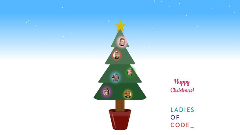 Ladies of Code: Christmas Tree | Pure CSS with Animation