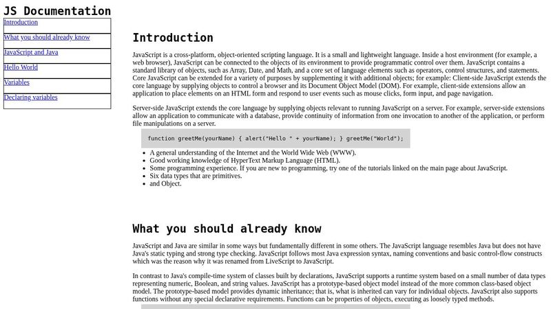 FreeCodeCamp - Project - Technical Documentation Page