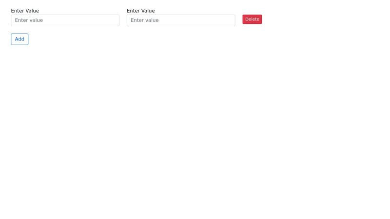 Boostrap 5 && Jquery Form Reapeter