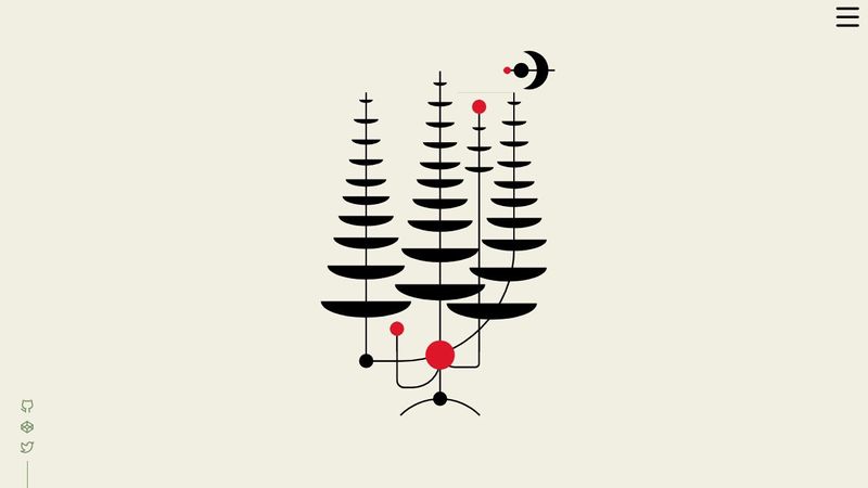 11 Geometric Trees (Pure CSS)