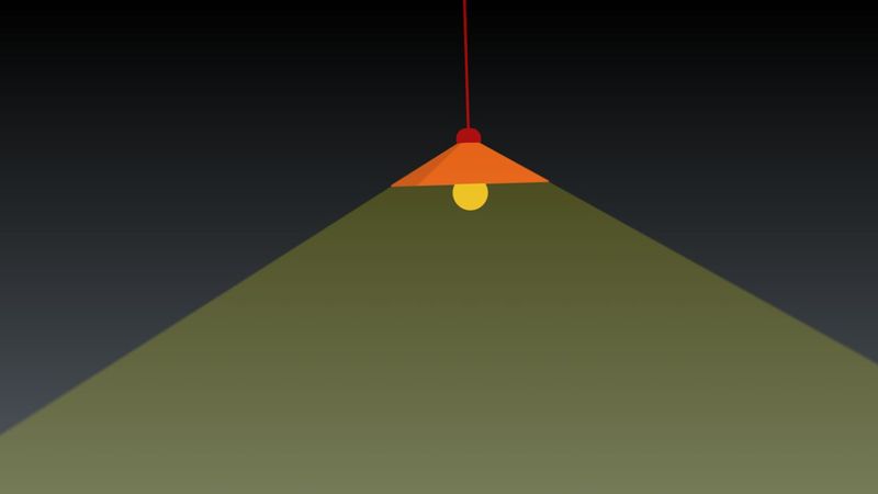 Mouse Motion Lamp - CSS