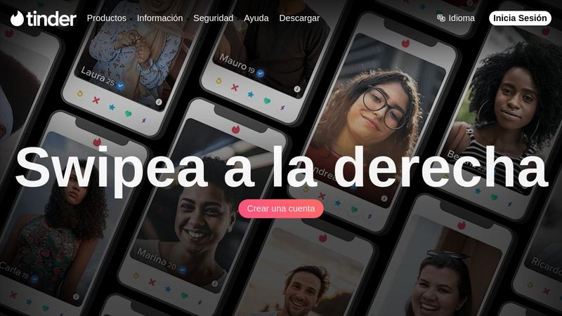 Tinder Landing Page