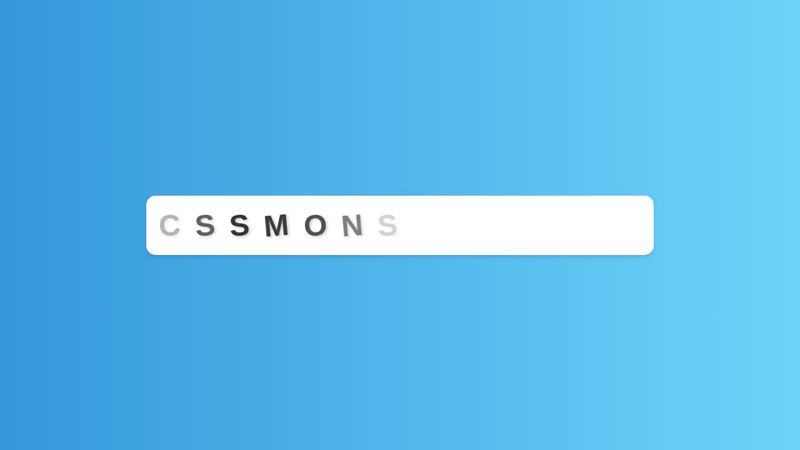 Css Blink Animation 9919
