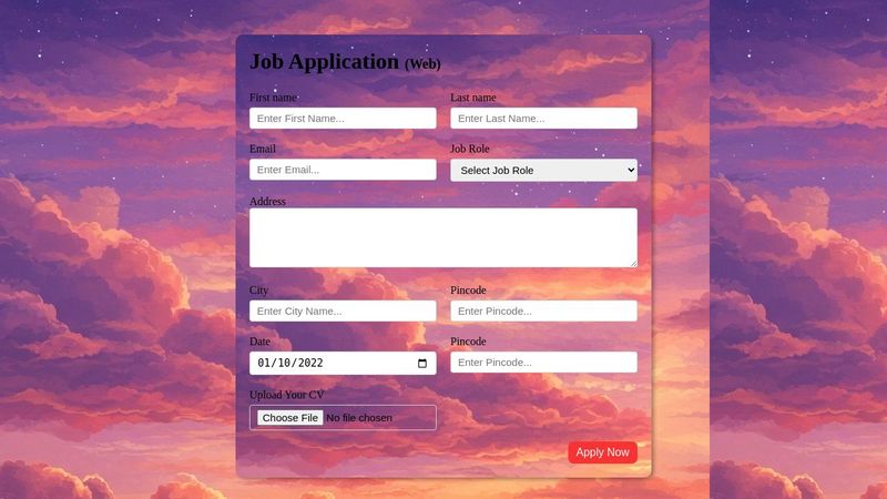 Job Application Portal