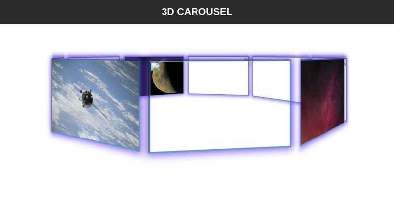 CodePen - 3D Rotating Carousel