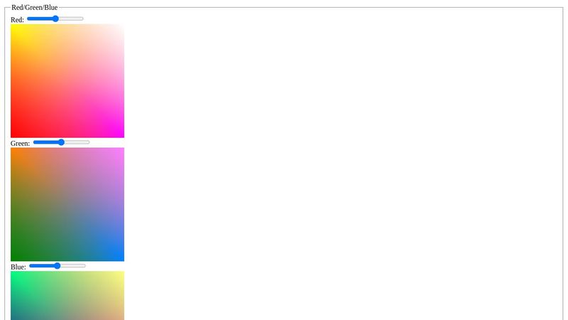 RGB/HSB/HSL ColorArea Background Gradients