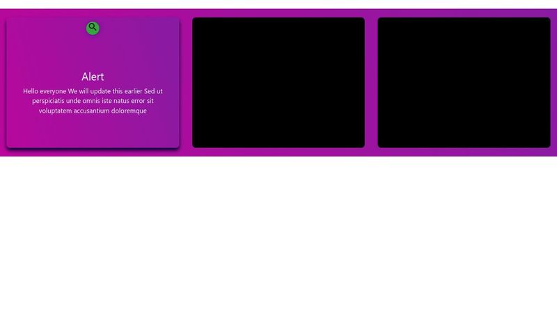 Simple cards animated with js
