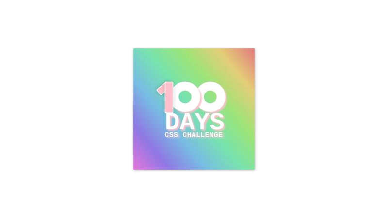 001 - 100 Days CSS