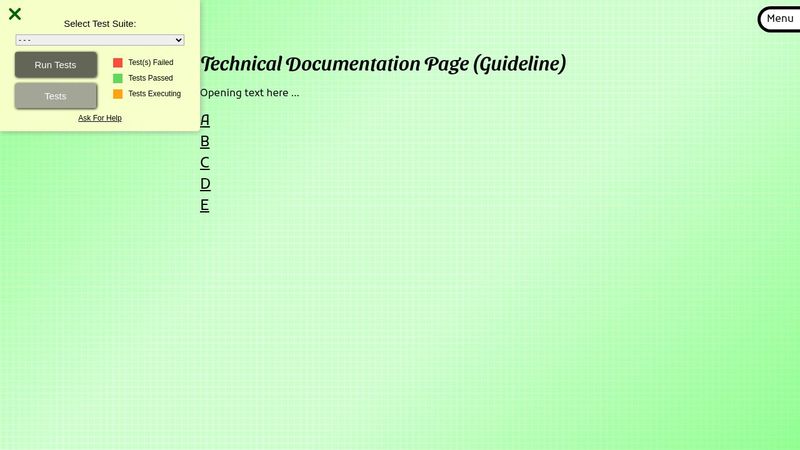 FCC: Technical Documentation Page