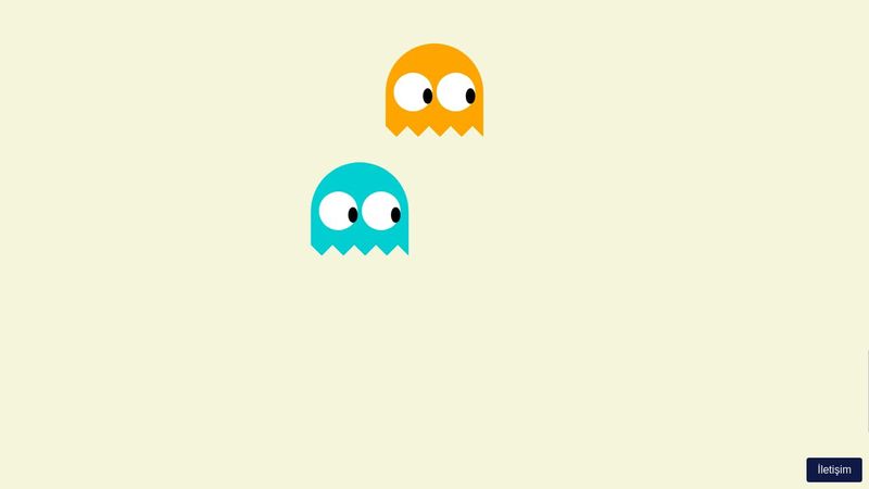 Pac-Man ghosts - HTML/CSS