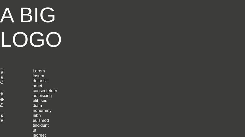 CodePen Home sliding pages overlay 3