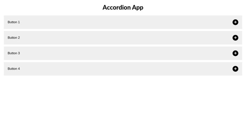 Animated Accordion Using React