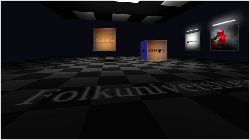 3d Room Css Only 