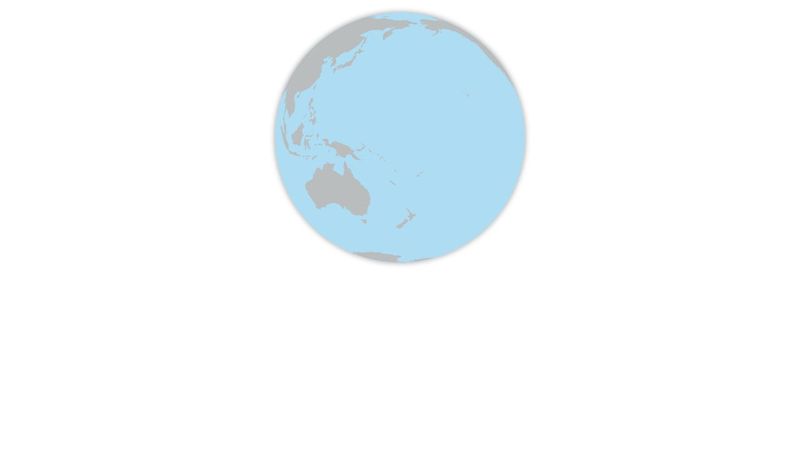 Rotating globe with SVG and D3.js