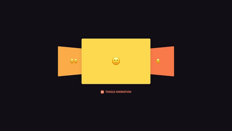 Css 3d Transform Colorful Animated Carousel