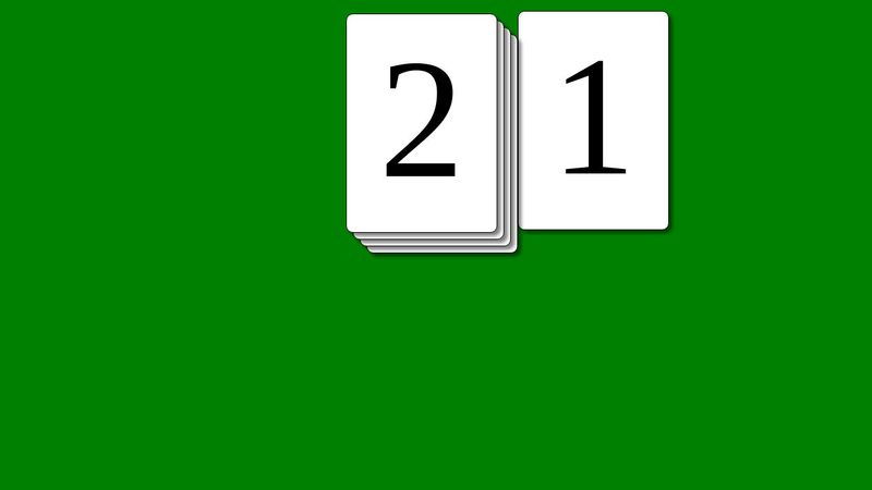 CSS stack of cards with shuffle animation