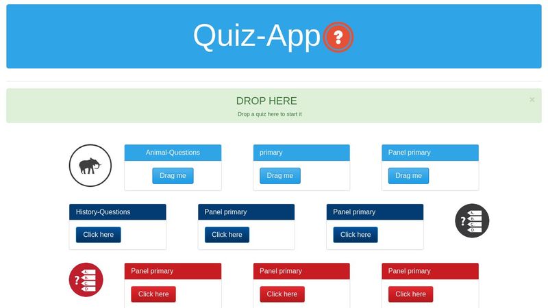 Quiz App [jQuery UI, SCSS]