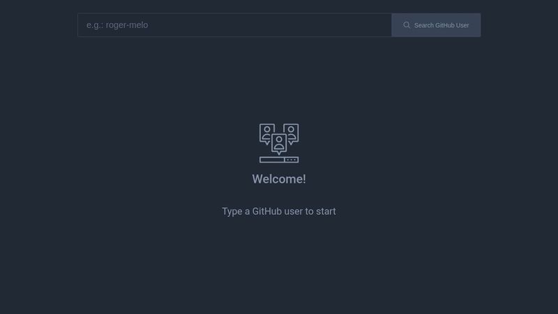 GitHub Users & Repos Search - React App