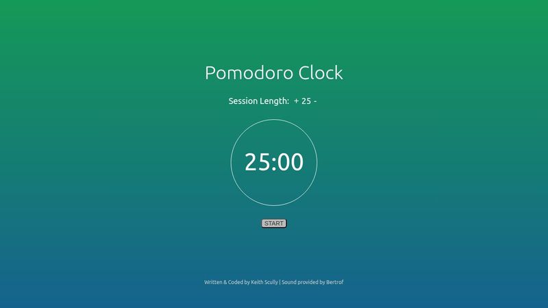 Pomodoro Clock