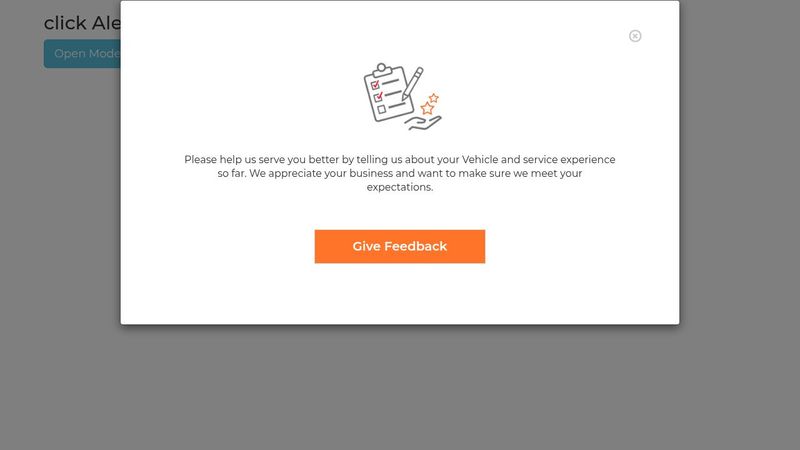 star rating feedback form