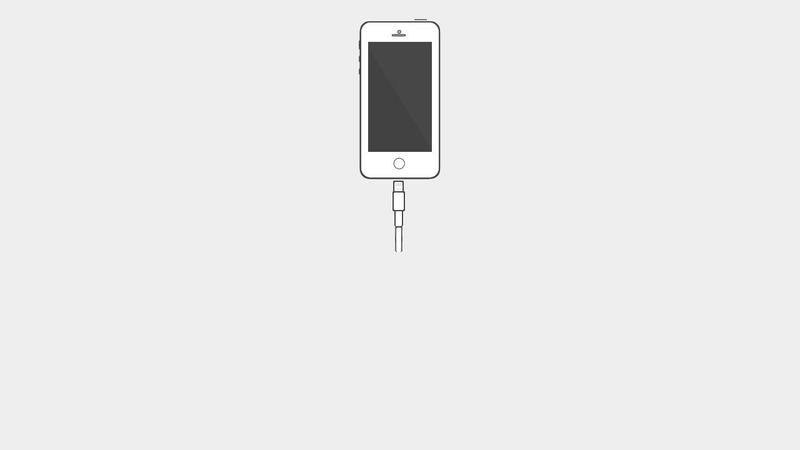 Iphone Plug in Single Div animation/pure CSS drawing
