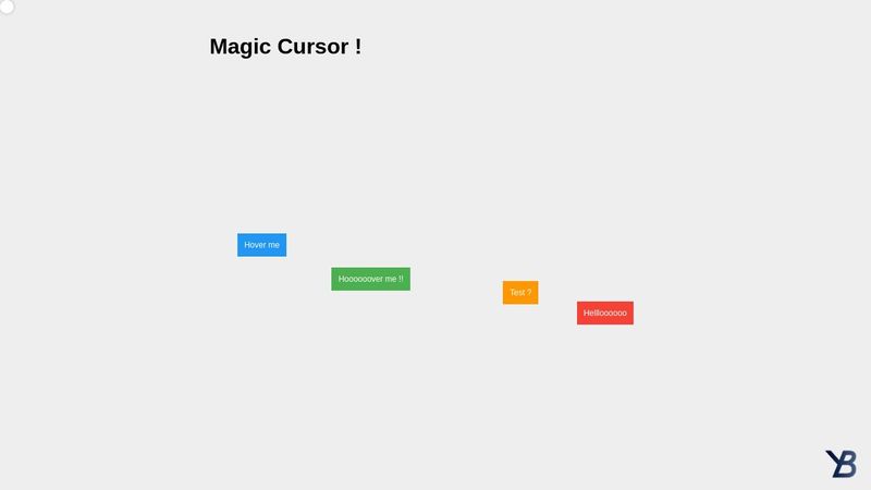 Magic cursor