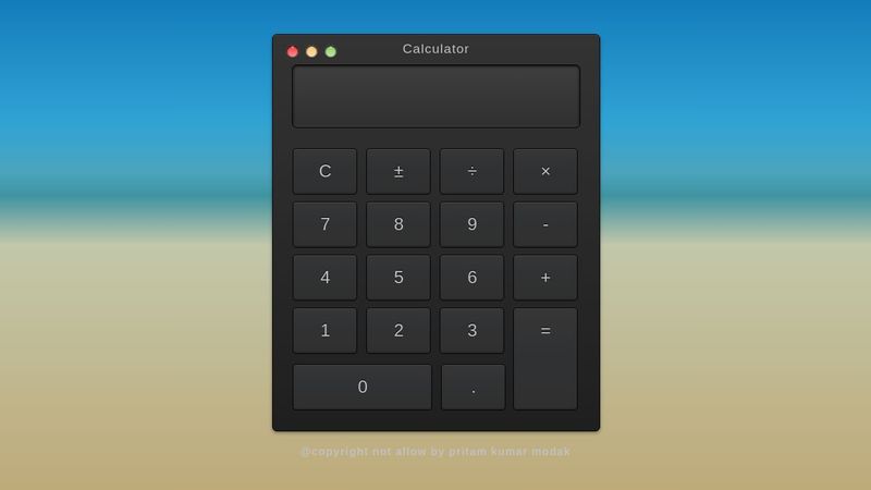CSS3 & jQuery Calculator
