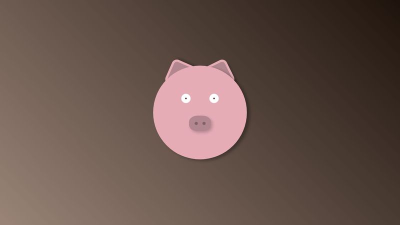 Pure CSS Pig