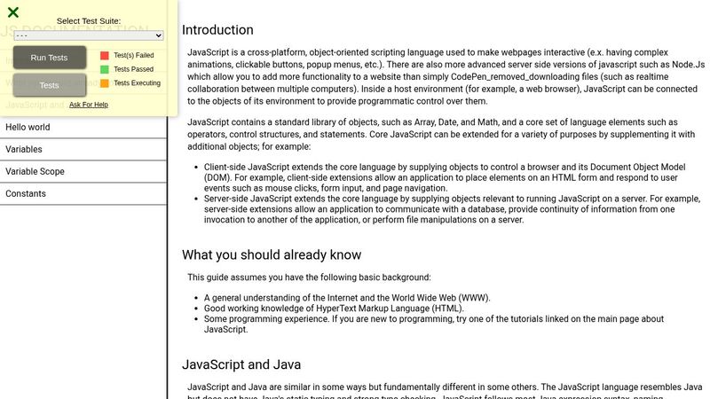 FCC: Technical Documentation Page