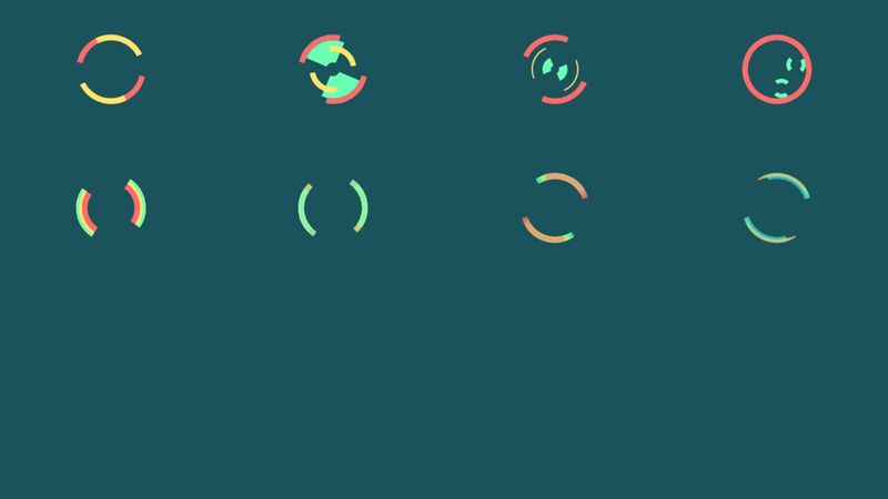 Pure CSS Spinner Madness