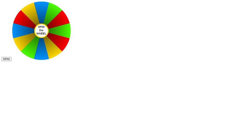Spinning Wheel - JS