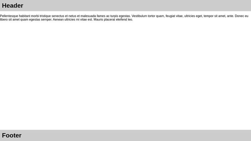 Flexbox “Sticky Footer”