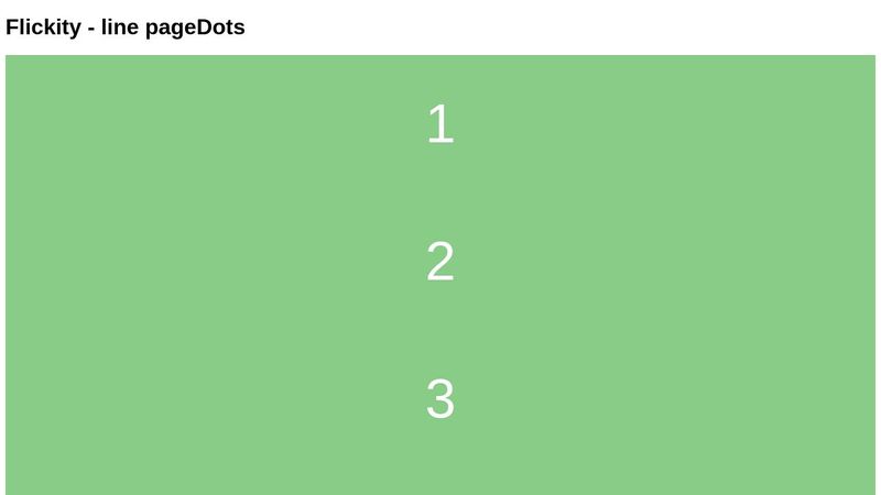 Flickity - page dots into top arrow