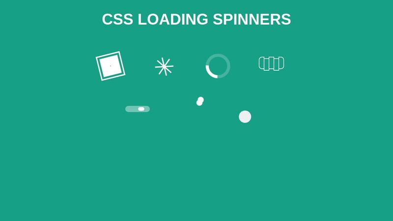 CSS Loading Spinners
