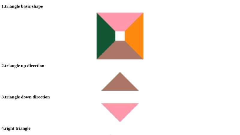 Drawing Shapes With CSS