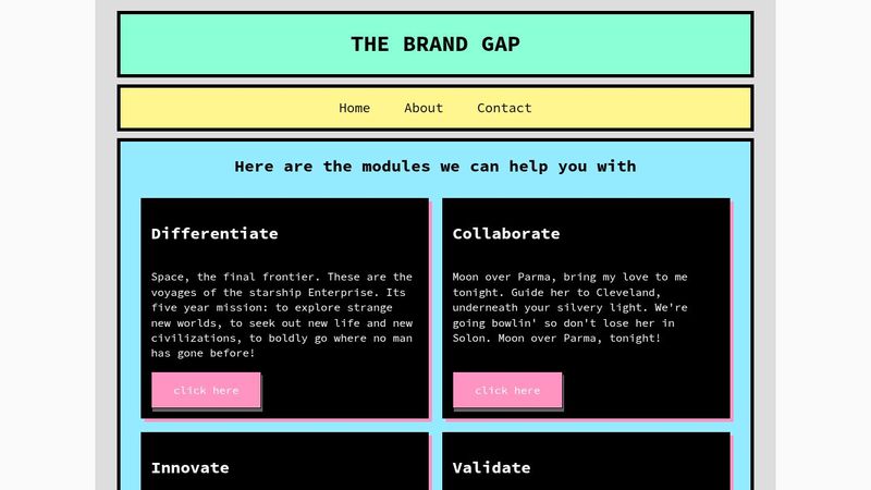Layout exercise using CSS Grid